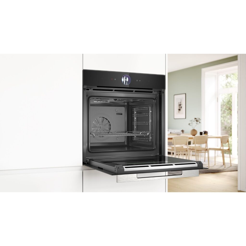 Bosch Serie 8 Buhar Destekli Ankastre Fırın 60 x 60 cm Siyah HRG7361B1 ...